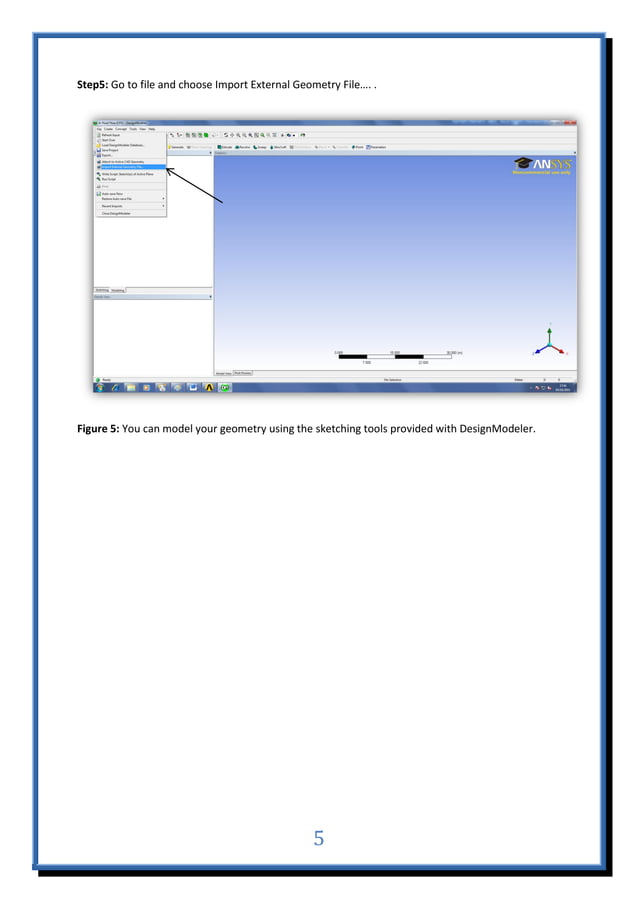 introduction of Ansys software and basic and advance knowledge of modelling software. | PDF ...