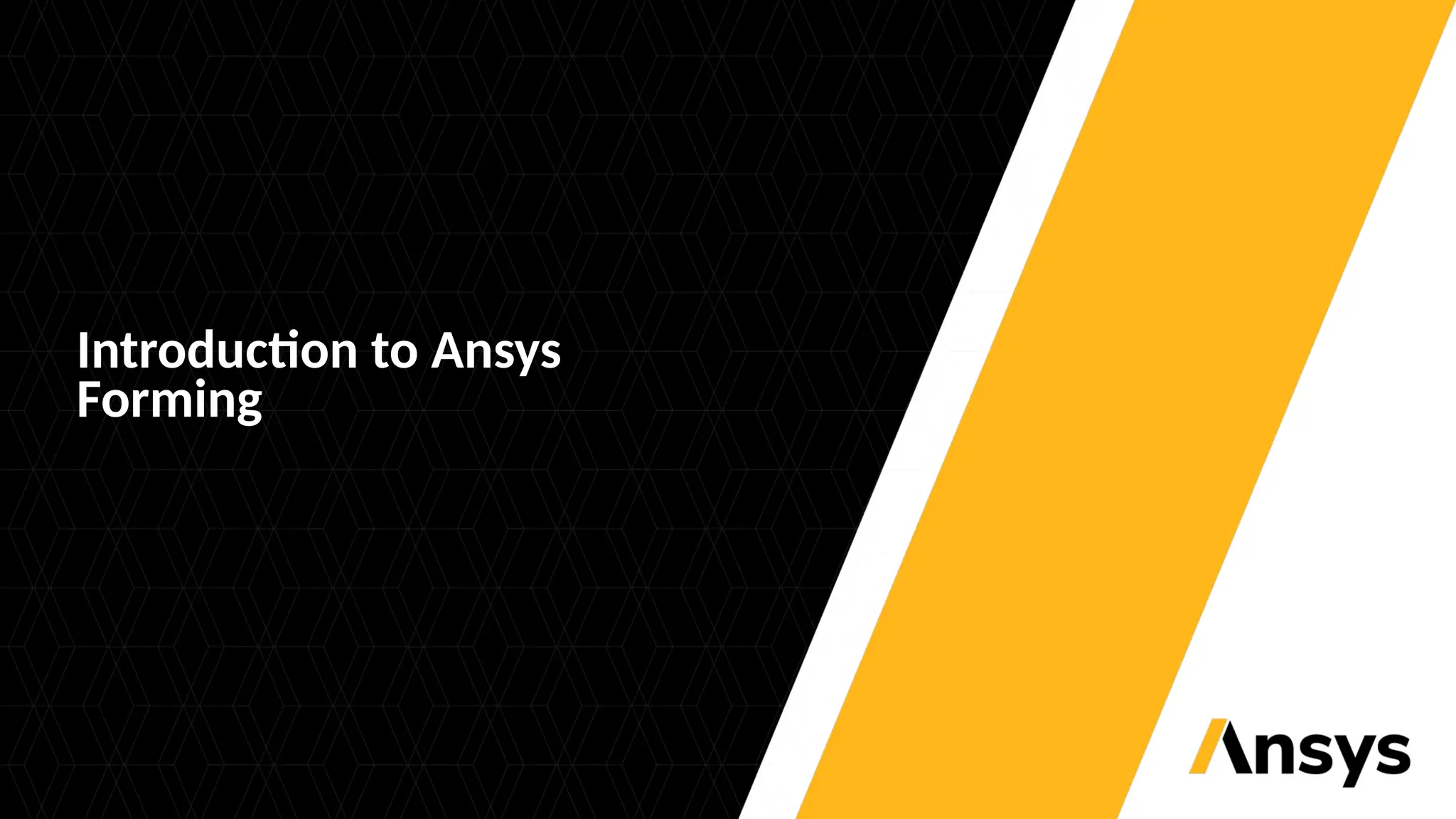 Introduction to Ansys Forming (AnakTeknik).PPTX