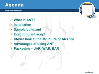 Introduction To Ant | PPT