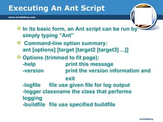 Introduction To Ant1 | PPT