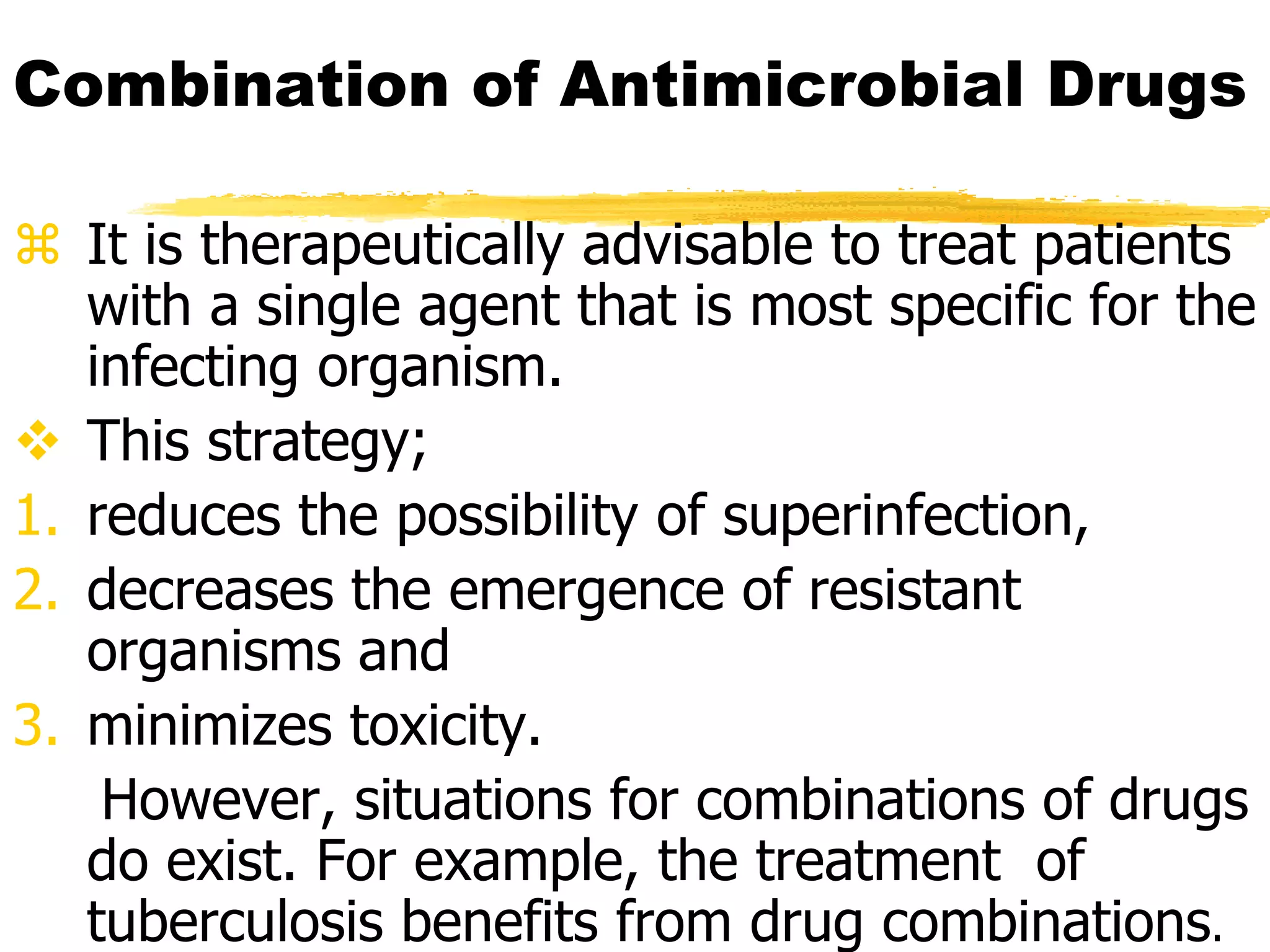 Introduction to antimicrobials | PDF