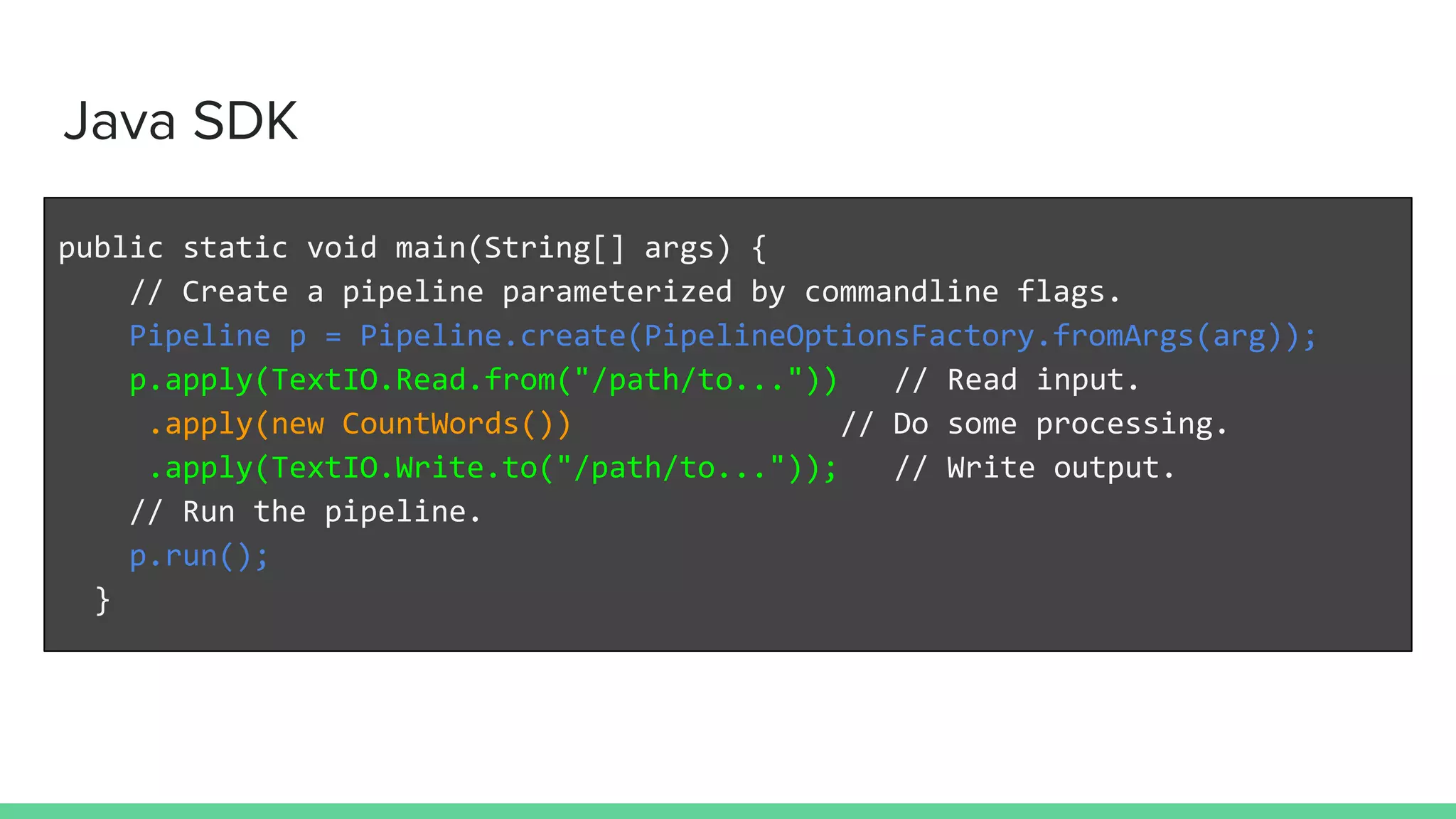 Introduction to Apache Beam | PPT