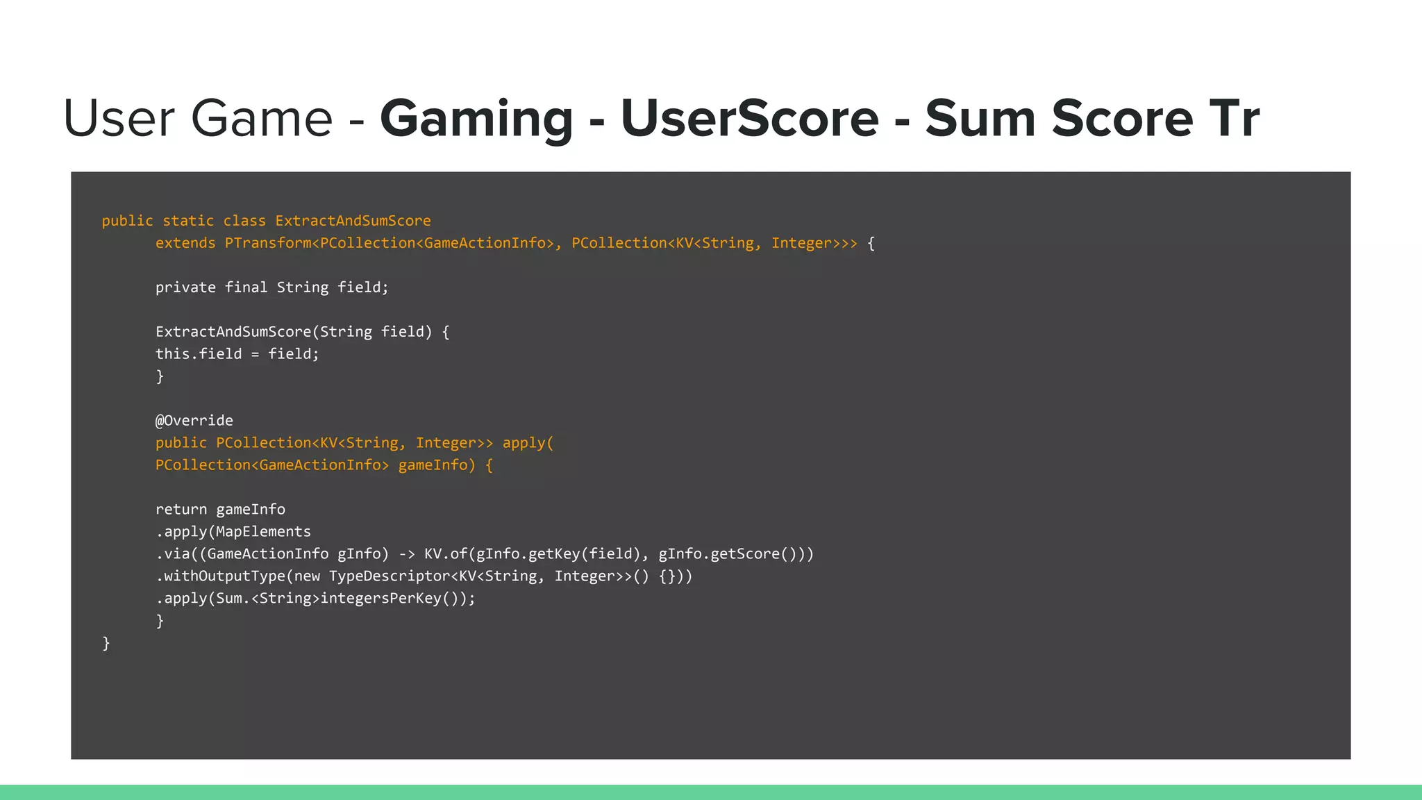 Introduction to Apache Beam | PPT