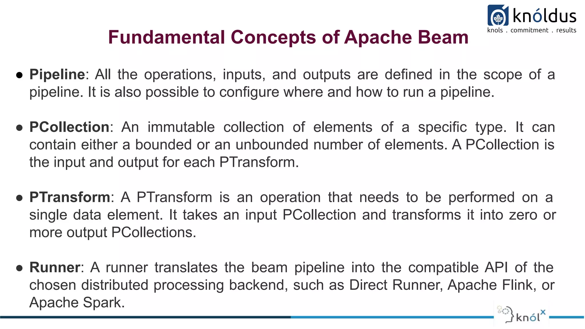 Introduction to Apache Beam | PDF