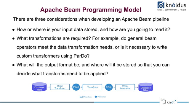 Introduction to Apache Beam | PDF