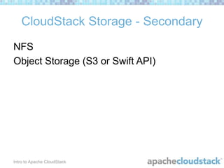 Introduction to Apache CloudStack by David Nalley | PPT