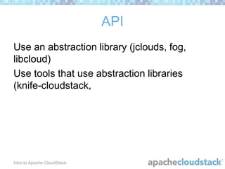 Introduction to Apache CloudStack by David Nalley | PPT