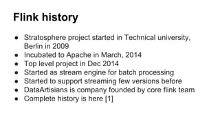 Introduction to Apache Flink | PDF | Programming Languages | Computing