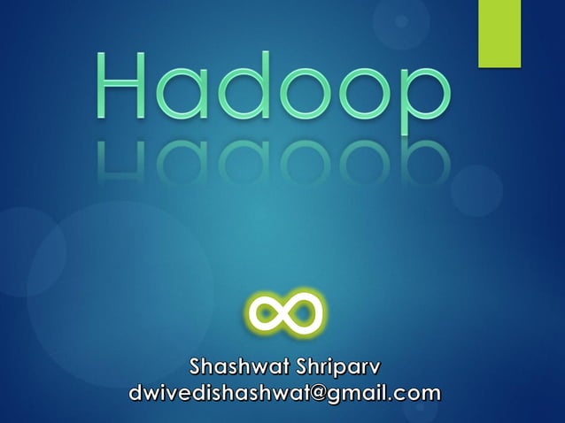 Introduction to apache hadoop | PPT
