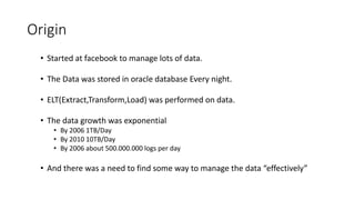 Introduction to Apache Hive(Big Data, Final Seminar) | PPTX
