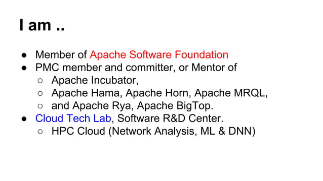 Introduction to apache horn (incubating) | PPT