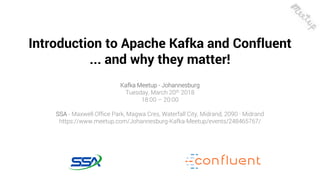 Introduction to apache kafka, confluent and why they matter | PDF ...