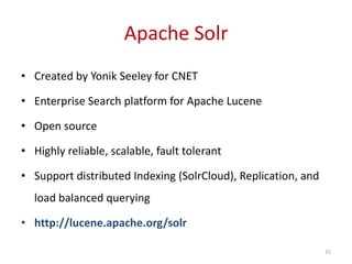 Introduction to Apache Lucene/Solr | PPT