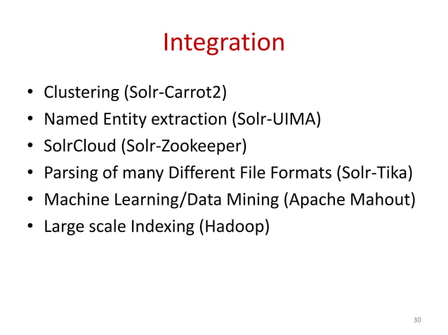 Introduction to Apache Lucene/Solr | PPT