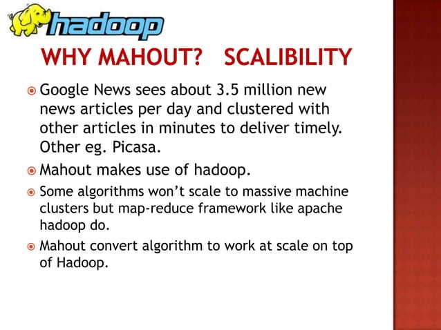 Introduction to Apache Mahout | PPTX