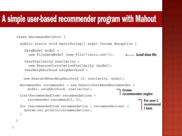 Introduction to Apache Mahout | PPTX