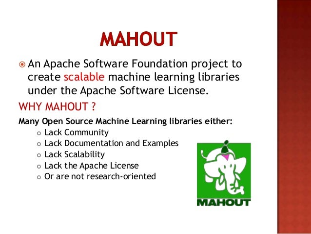 Introduction To Apache Mahout