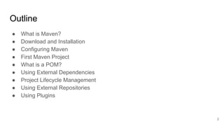 Introduction to Apache Maven | PDF