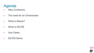 Introduction to Apache Mesos and DC/OS | PPT