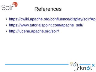 Introduction to Apache solr | ODP
