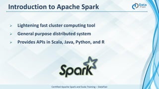 Introduction to apache spark | PDF