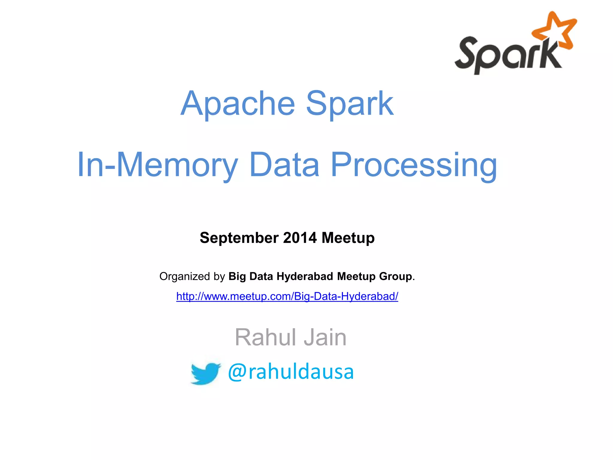 Introduction To Apache Spark Pptx Cloud Computing Internet