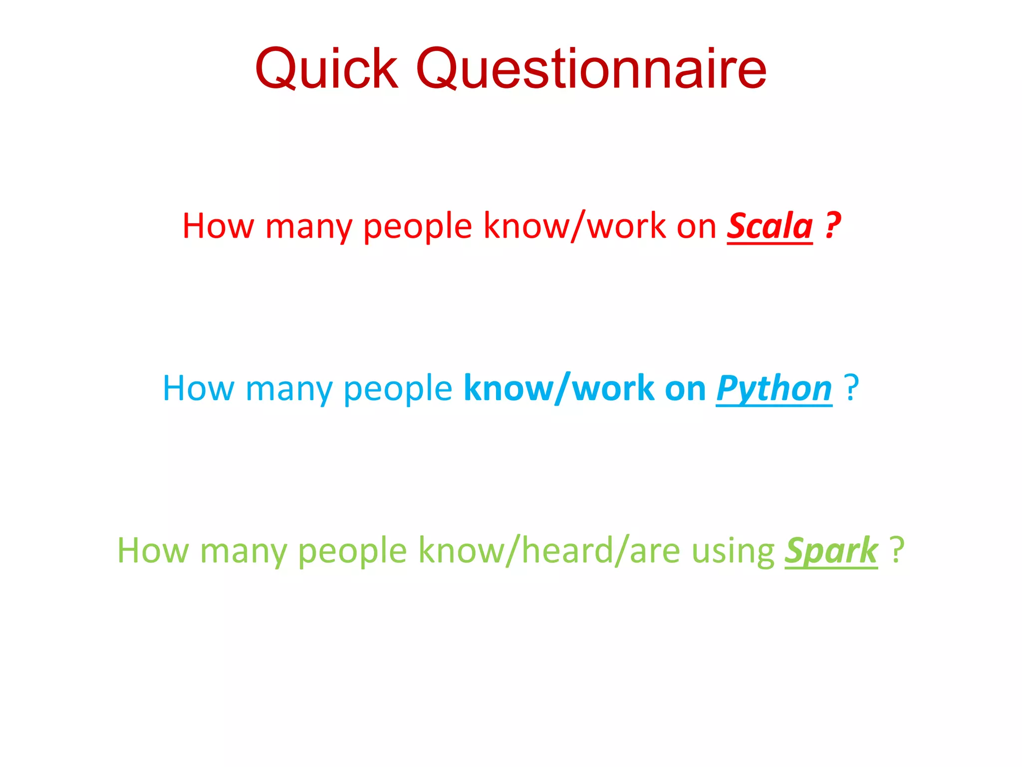 Introduction to Apache Spark | PPTX
