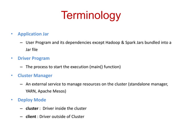 Introduction to Apache Spark | PPTX | Cloud Computing | Internet