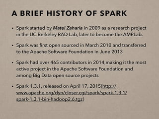 Introduction to apache spark | PDF