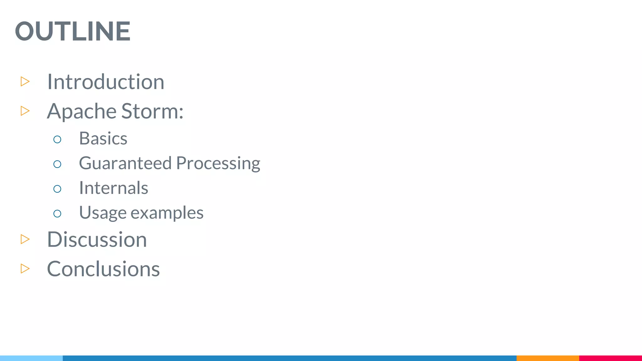 Introduction to Apache Storm | PDF