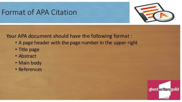 Introduction to apa citation