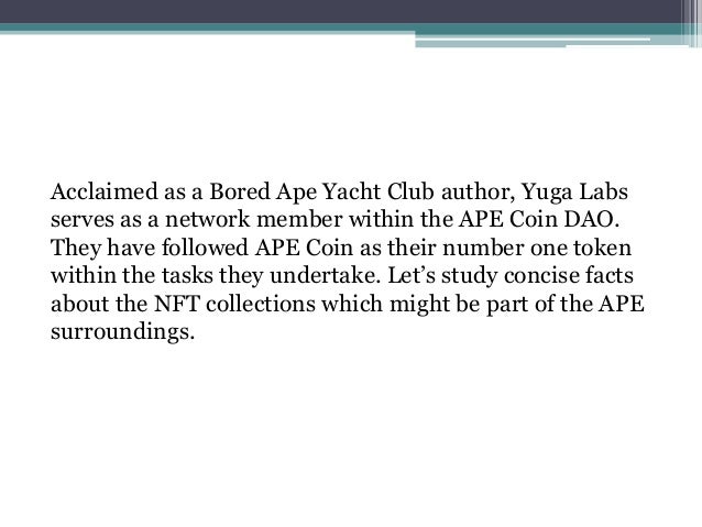 Introduction to APE Coins. How to Buy APE in Canada? | PPT