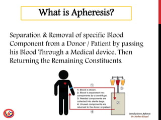 Introduction to Apheresis (Dr. Nashwa Elsayed) | PPT