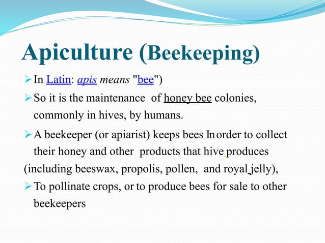 Introduction to Apiculture.pptx