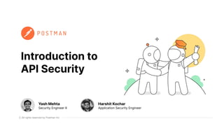 Introduction to API Security - Intergalactic | PPT