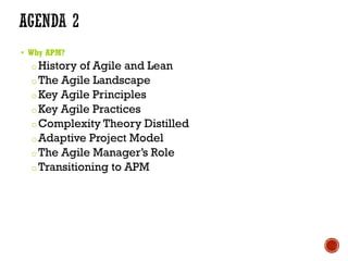 Introduction to Agile Project Management | PDF