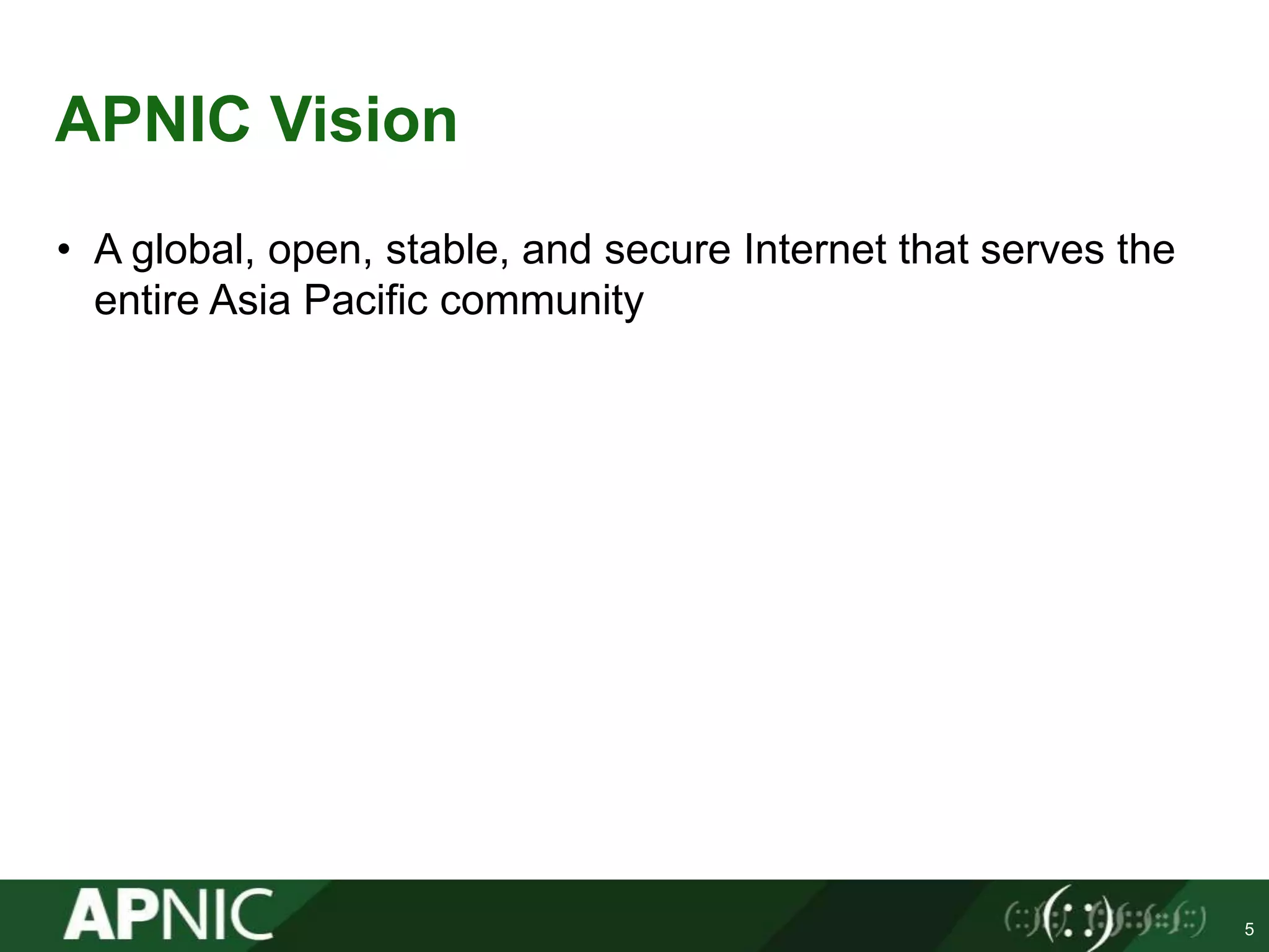 An introduction to APNIC | PPTX