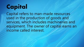 Introduction to applied economics | PPTX