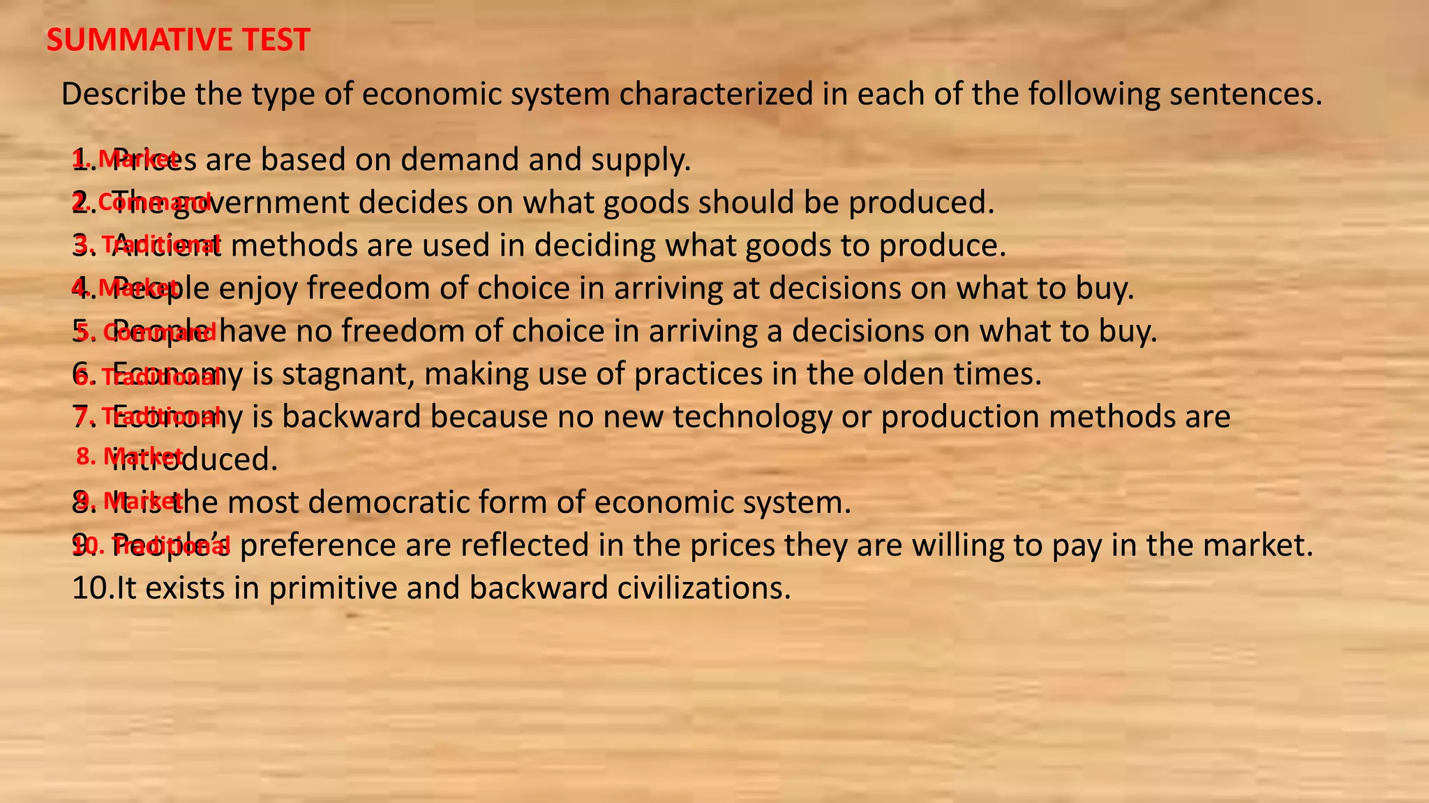 Introduction to applied economics part iv | PPTX