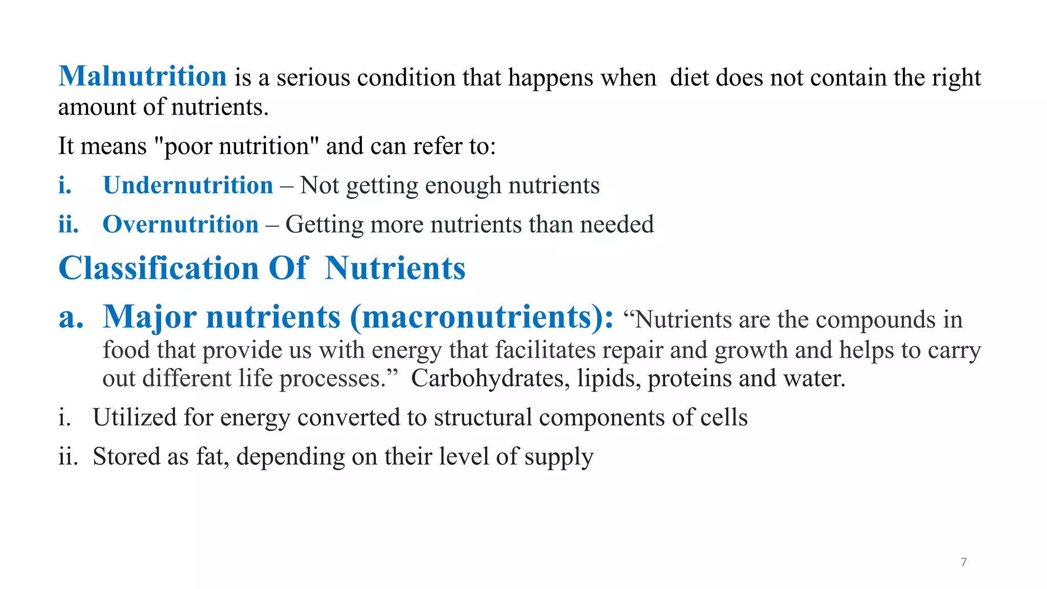 Introduction to Applied Nutrition Unit One.pptx