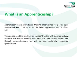 An Introduction to Apprenticeships | PPTX