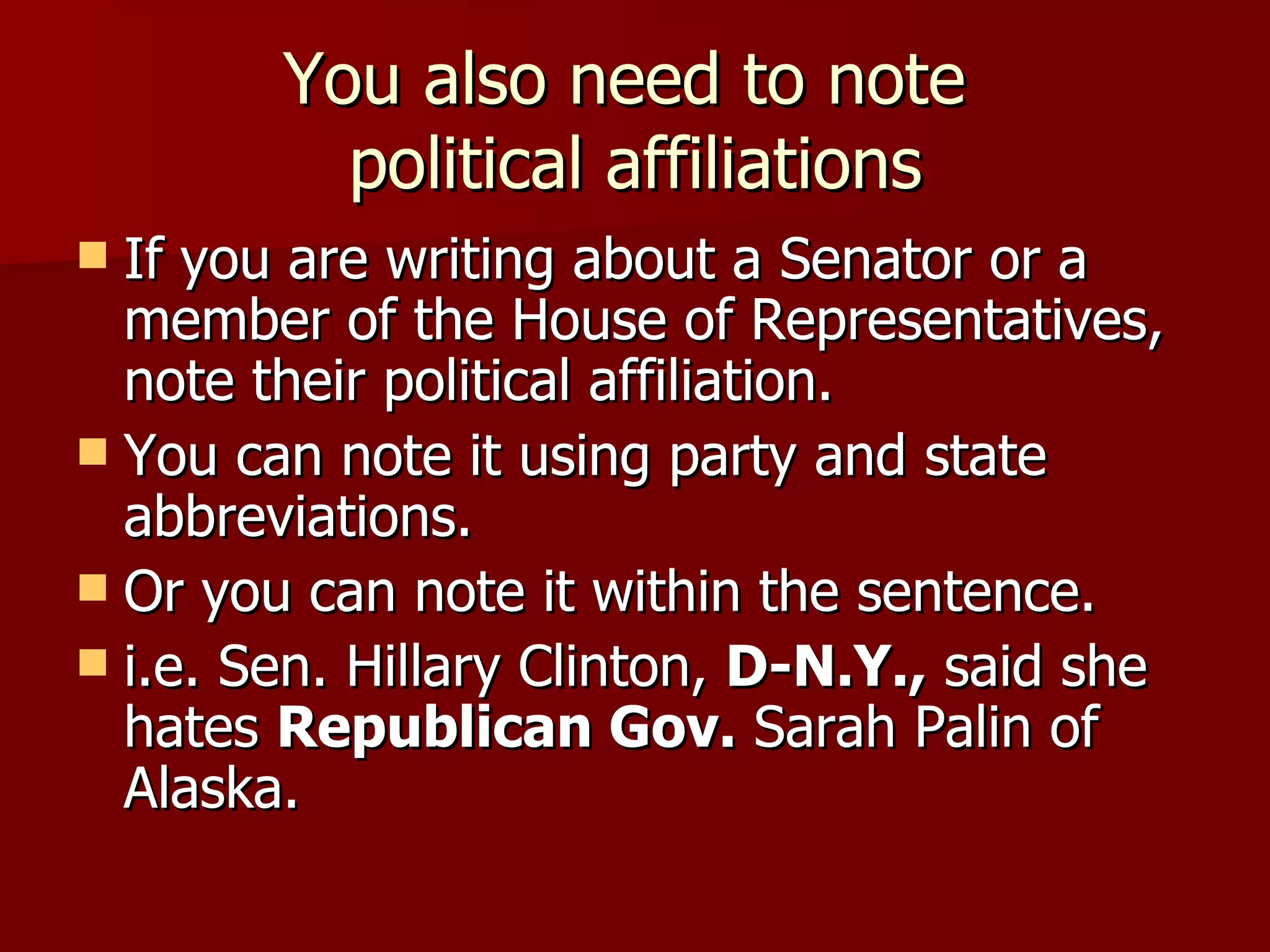 Introduction To Ap Style | PPT