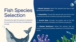 Introduction to Aquaculture: fish farming And fertilizers | PDF ...