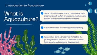 Introduction to Aquaculture: fish farming And fertilizers | PDF