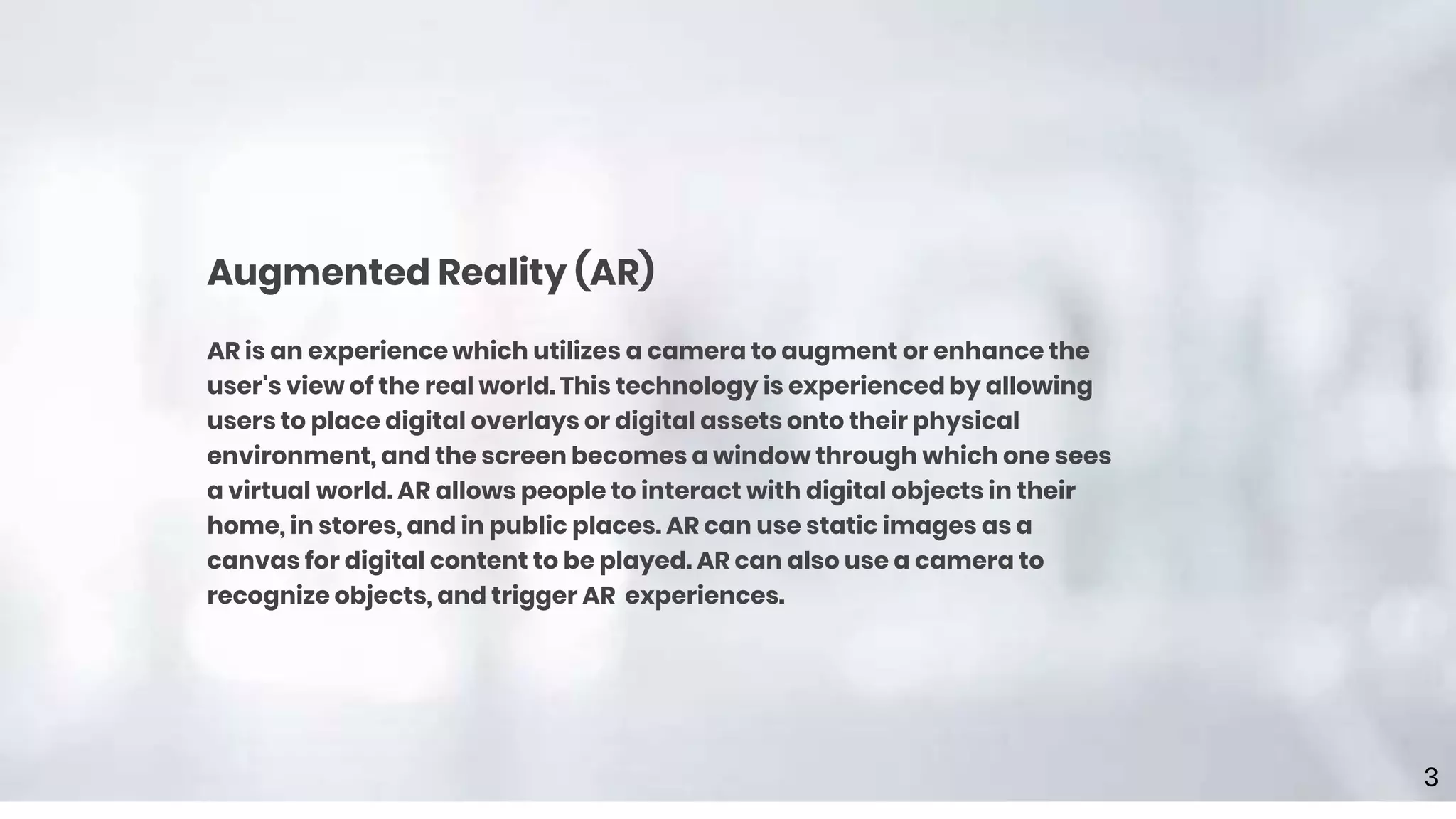 Introduction to Augmented Reality - Please Share ! | PPT