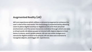 Introduction to Augmented Reality - Please Share ! | PPT