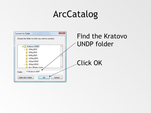 Introduction to ArcCatalog and ArcMap | PPT