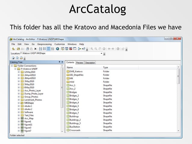 Introduction to ArcCatalog and ArcMap | PPT