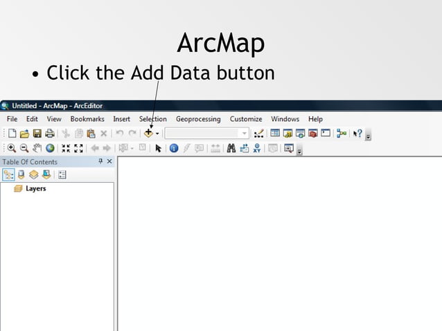 Introduction to ArcCatalog and ArcMap | PPT