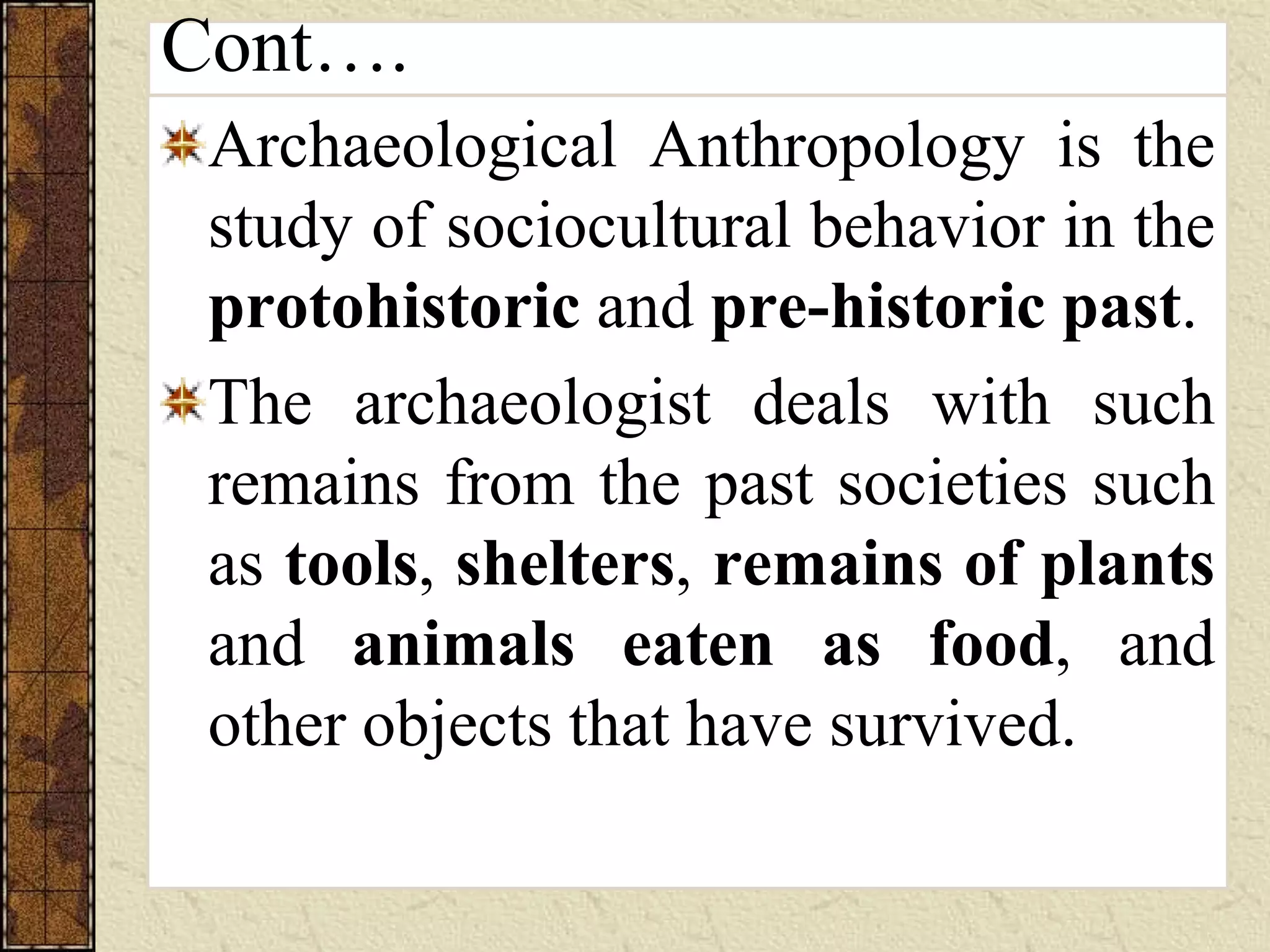 An Introduction To Archaeology – TSQK